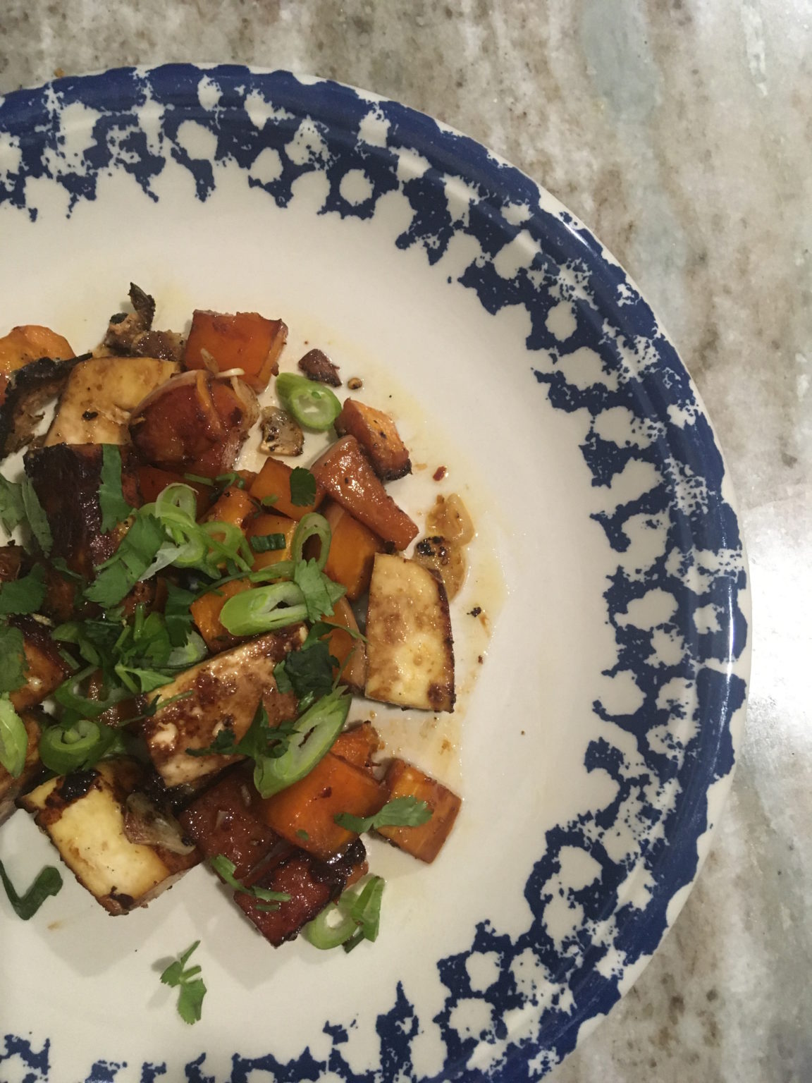 Roasted Tofu and Winter Squash - The Sylvia Center