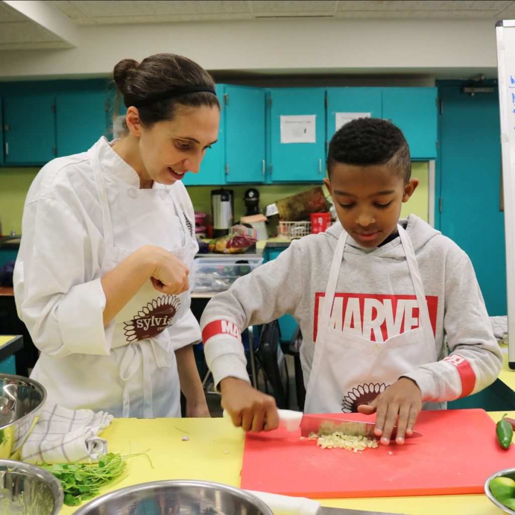 Cooking Together - The Sylvia Center