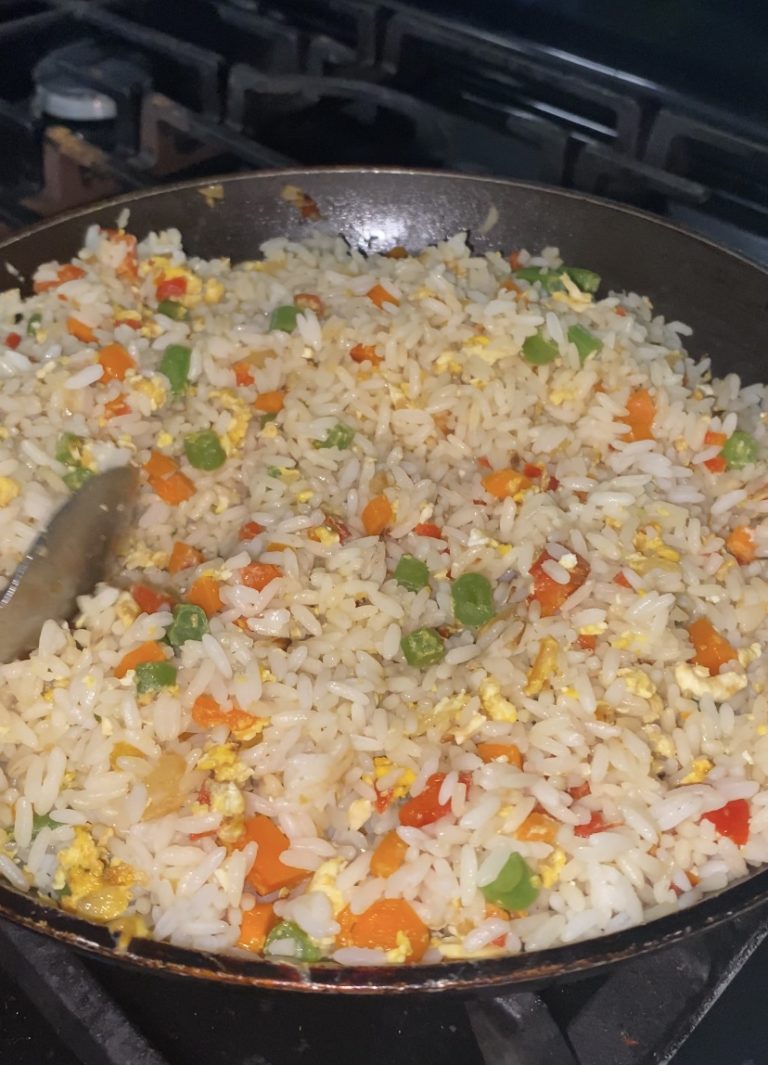 Rainbow Fried Rice - The Sylvia Center