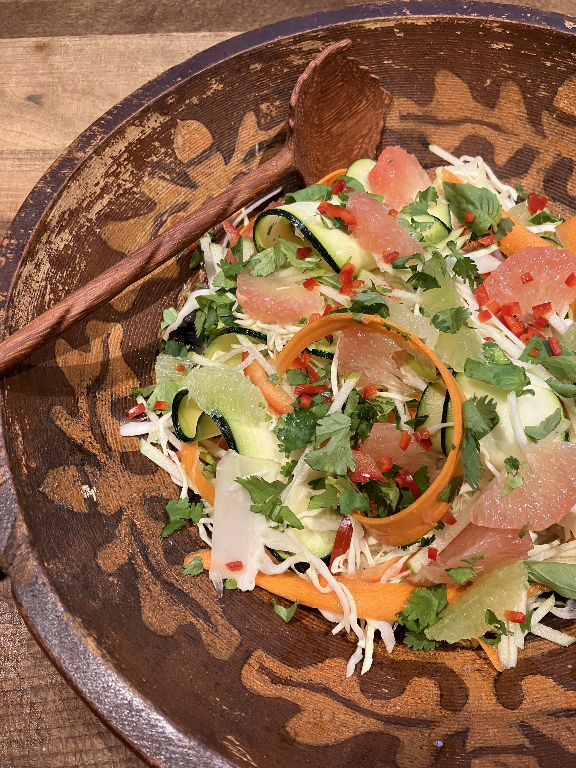 Thai Citrus Crunch Salad - The Sylvia Center