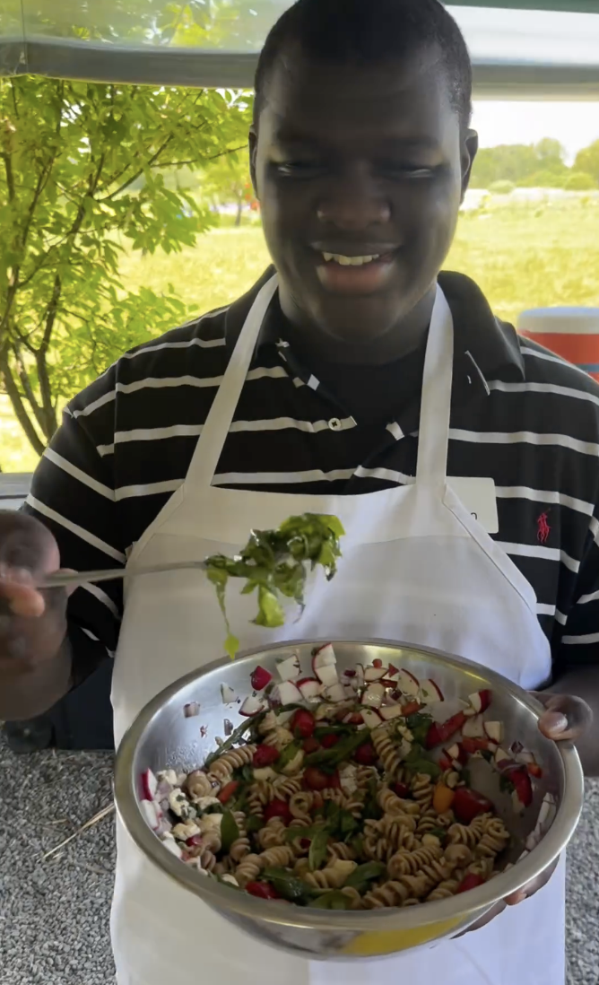 American Style Pasta Salad - The Sylvia Center